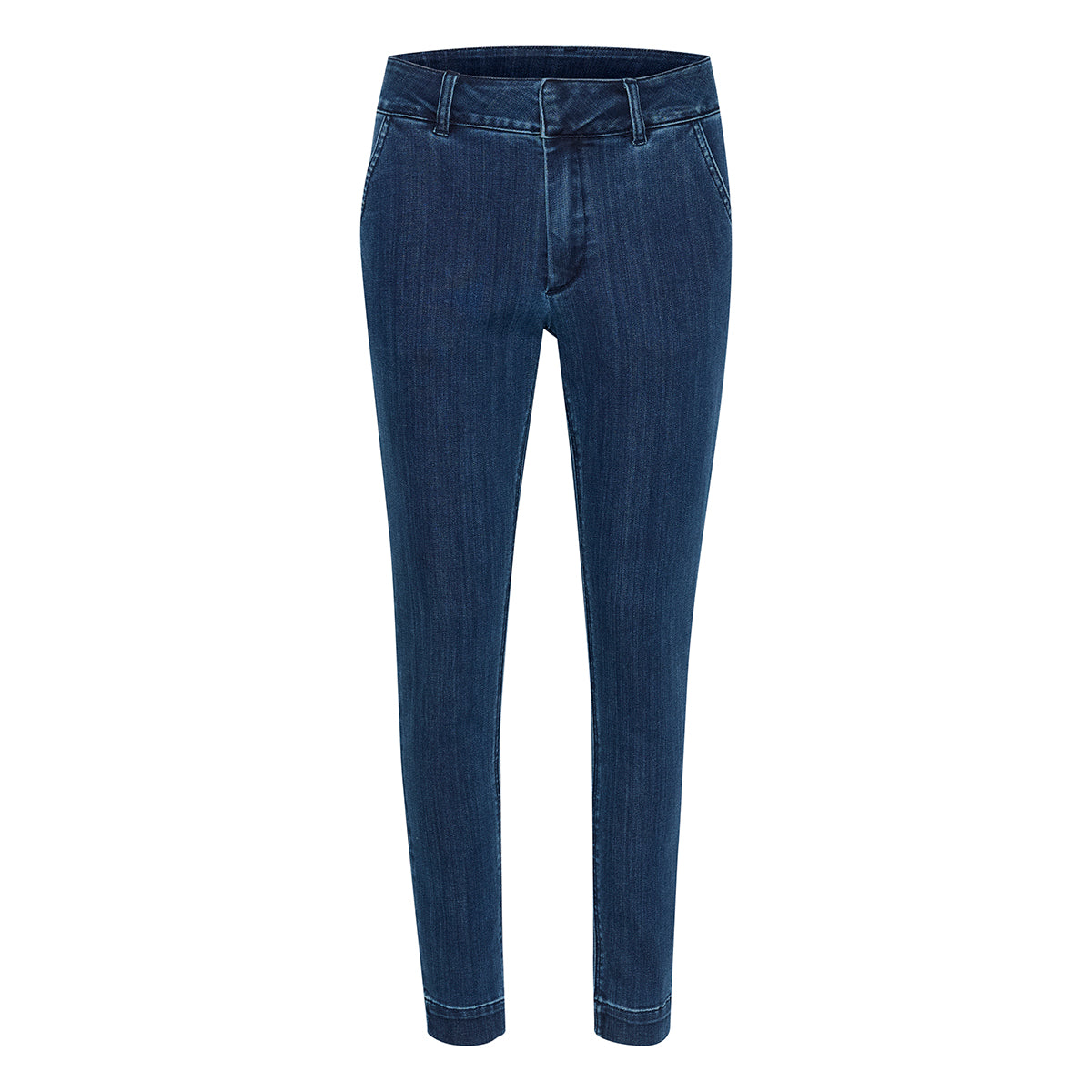 Lea Jeans 7/8 Dark Blue Denim – Byasbæk